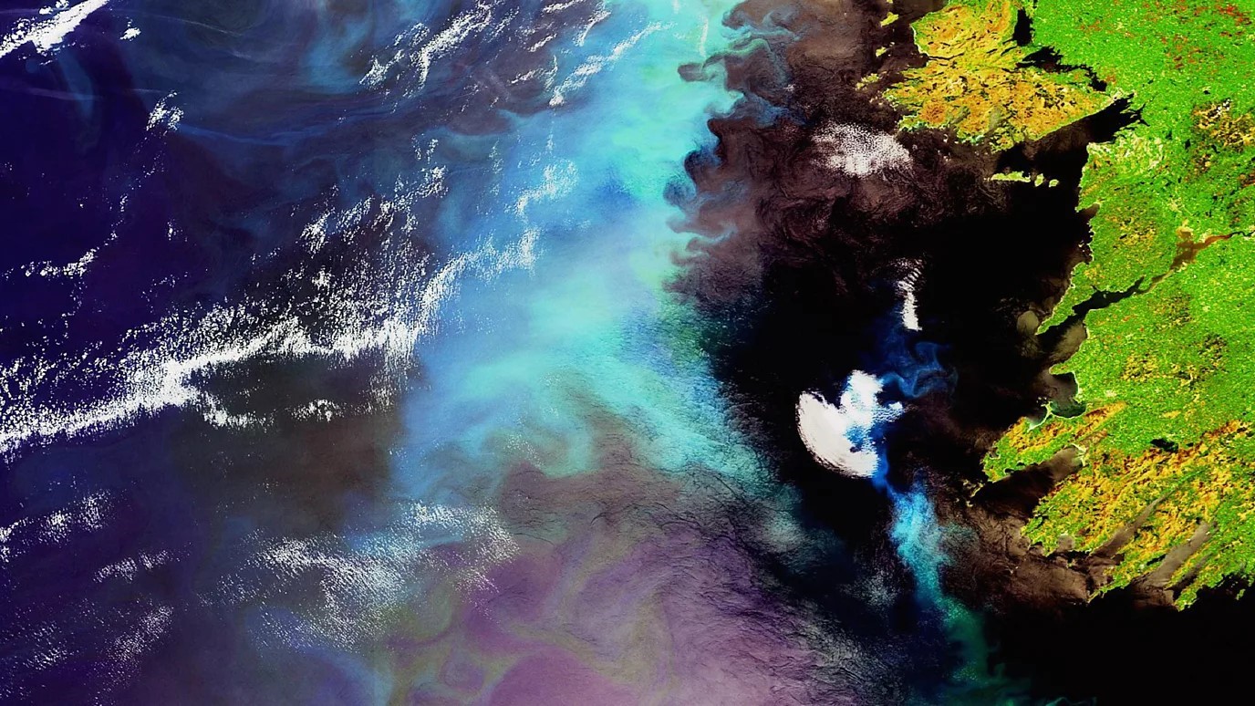 OCEANS ARE CHANGING COLOR - Connecting The Dots